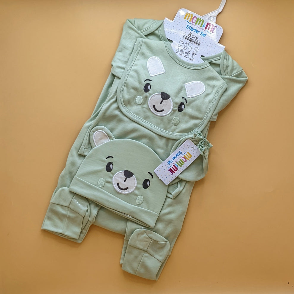 Starter Set - 8 Pieces - Bear 🐻 – Baby World